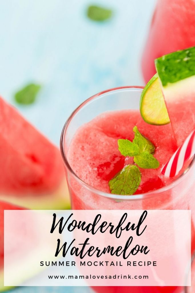 Wonderful Watermelon Mocktail: Easy-to-Make Recipe - Mama Loves A Drink