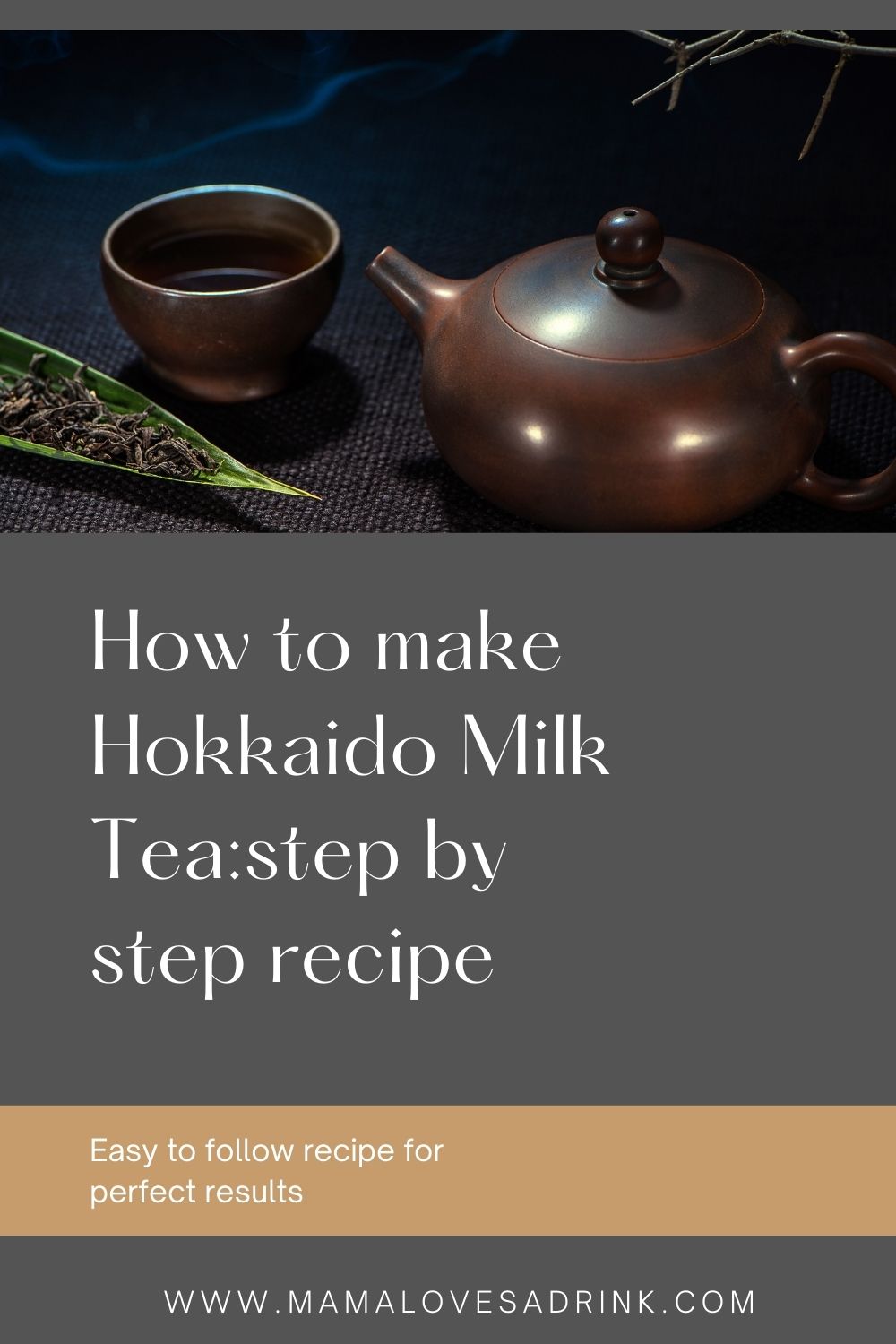 Hokkaido Milk Tea: Recipe and Need to Know - Mama Loves A Drink